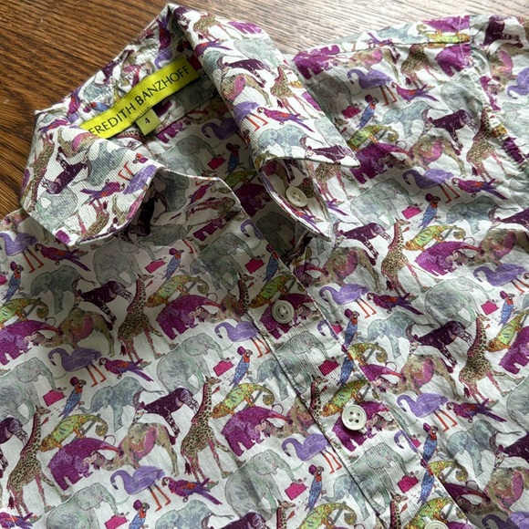 meredith banzhoff | Tops | Meredith Banzhoff Liberty Of London Zoo ...